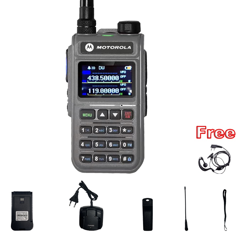 Motorola Walkie-talkies V86T Frequency 108-660MHZ UHF 10W High-Power ...