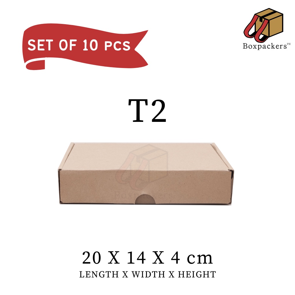 Mailer Box Corrugated Box Carton Karton Shipping Box BOXPACKERS PH SET OF 10 PCS T2 20 X 14 X 4 ...