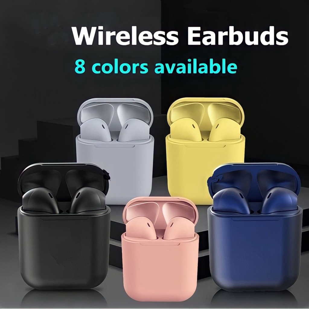 Inpods i12 Wireless Bluetooth Headset Touch Bluetooth 5.0 | Shopee ...