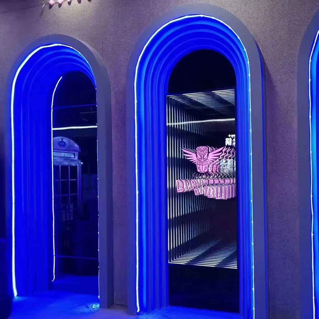 Melaleuca Mirror Cabinet LED Neon Light Luminous Character Reflection ...