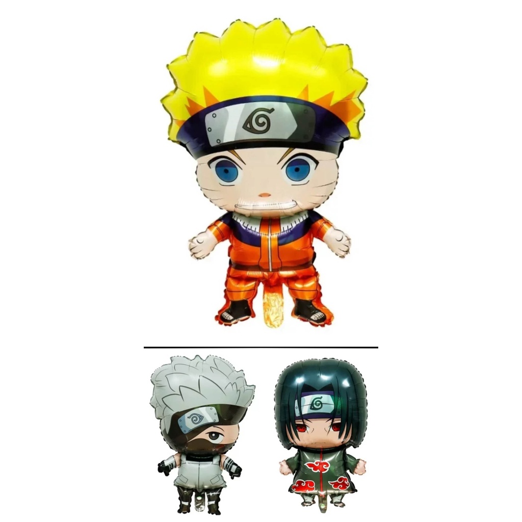 28 inches Uzumaki Naruto Uchiha Sasuke Hatake Kakashi party decorations ...