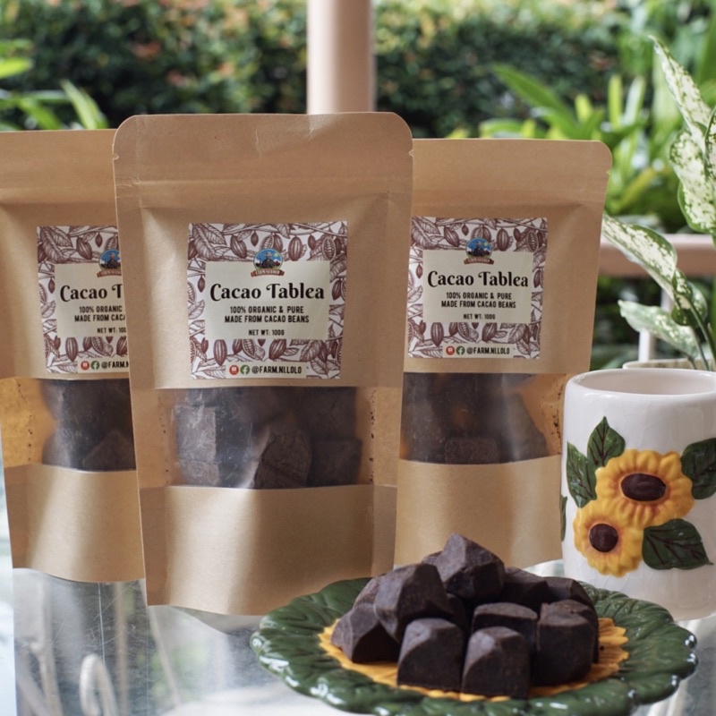 Cacao Tablea 100g Farm ni Lolo | Shopee Philippines