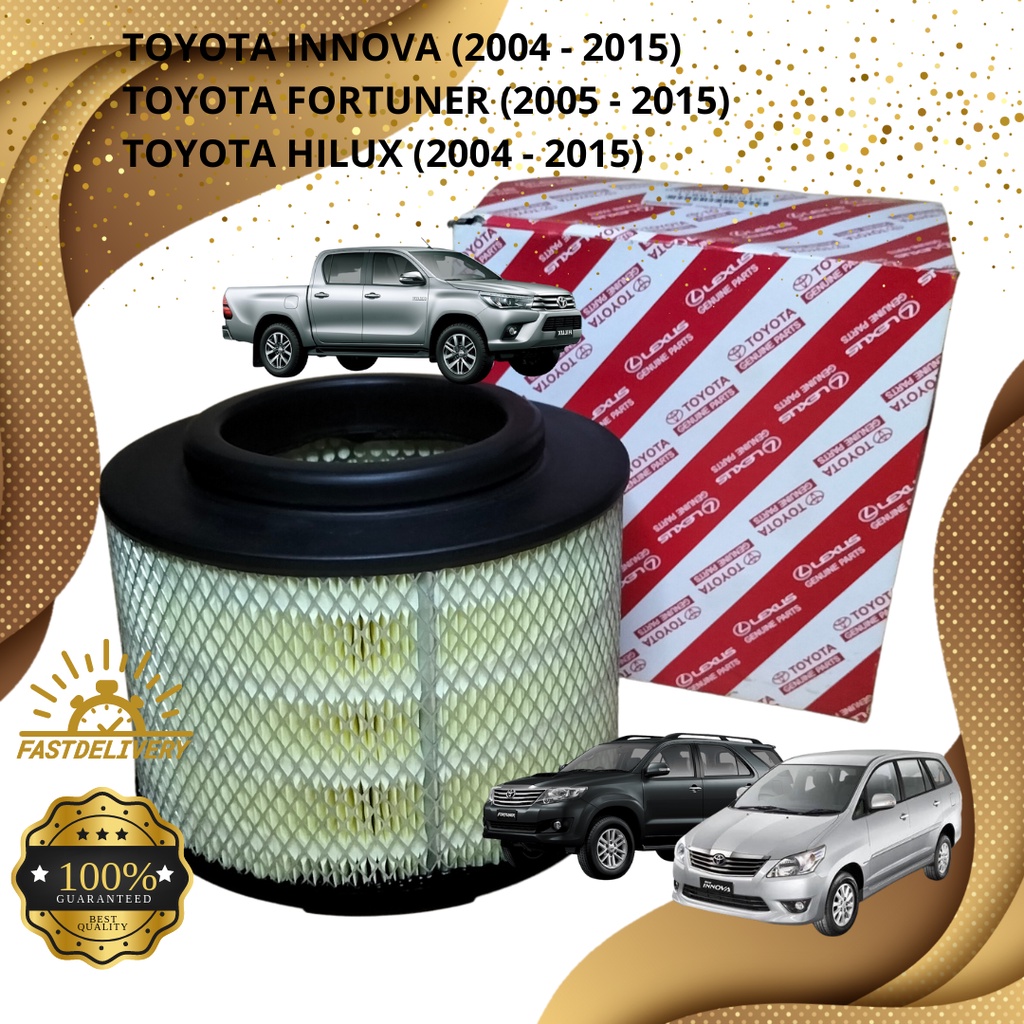 Air Filter for Toyota Innova (2004 ~ 2015), Toyota Fortuner (2005 ...
