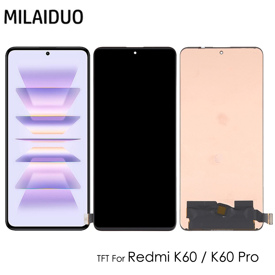 TFT LCD 6.67'' For Xiaomi Redmi K60 / K60 Pro/ K70 / K70 Pro LCD Display Touch Screen ...