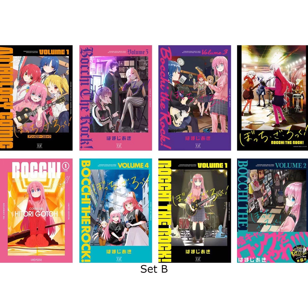 BOCCHI THE ROCK 8 PIECES POSTERS A3 Size | Shopee Philippines