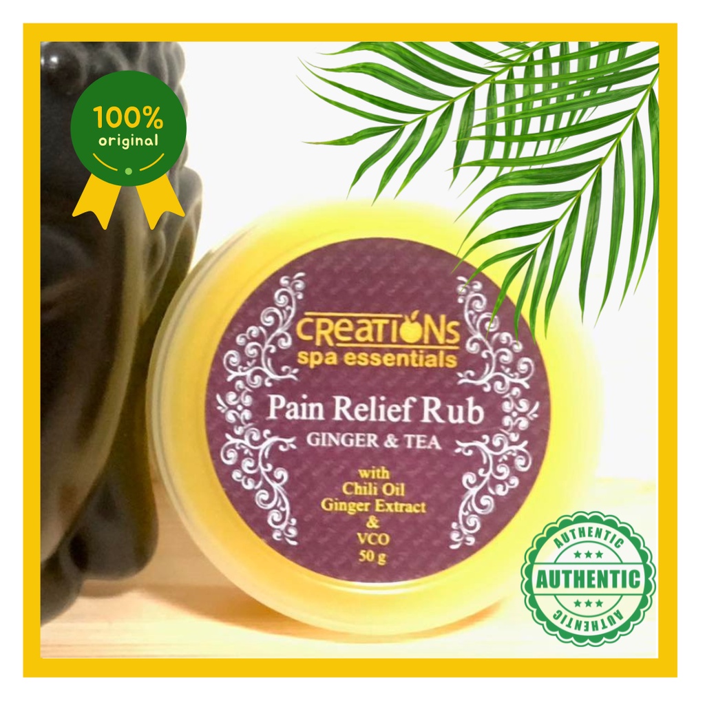 Creations Spa Essentials Ginger & Tea 50g (Yellow) | Shopee Philippines