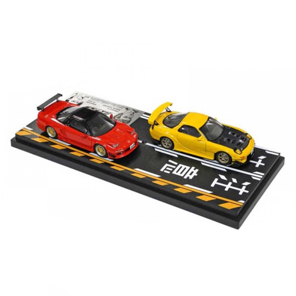 Modeler's MD64203 1/64 INITIAL D SET VOL.3 KEISUKE TAKAHASHI MAZDA RX7 ...