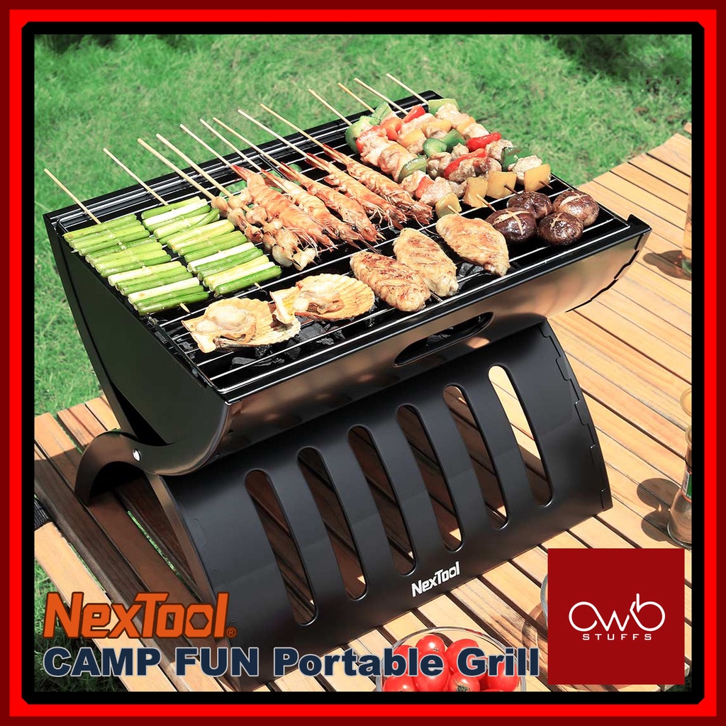 Nextool - CAMP FUN Portable Folding Barbeque Grill | Shopee Philippines