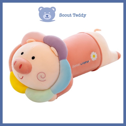 Pig Pillow- 4.3 feet, 3.6 feet, 3 feet; Piglet, Stuffed Toy, Plushie ...