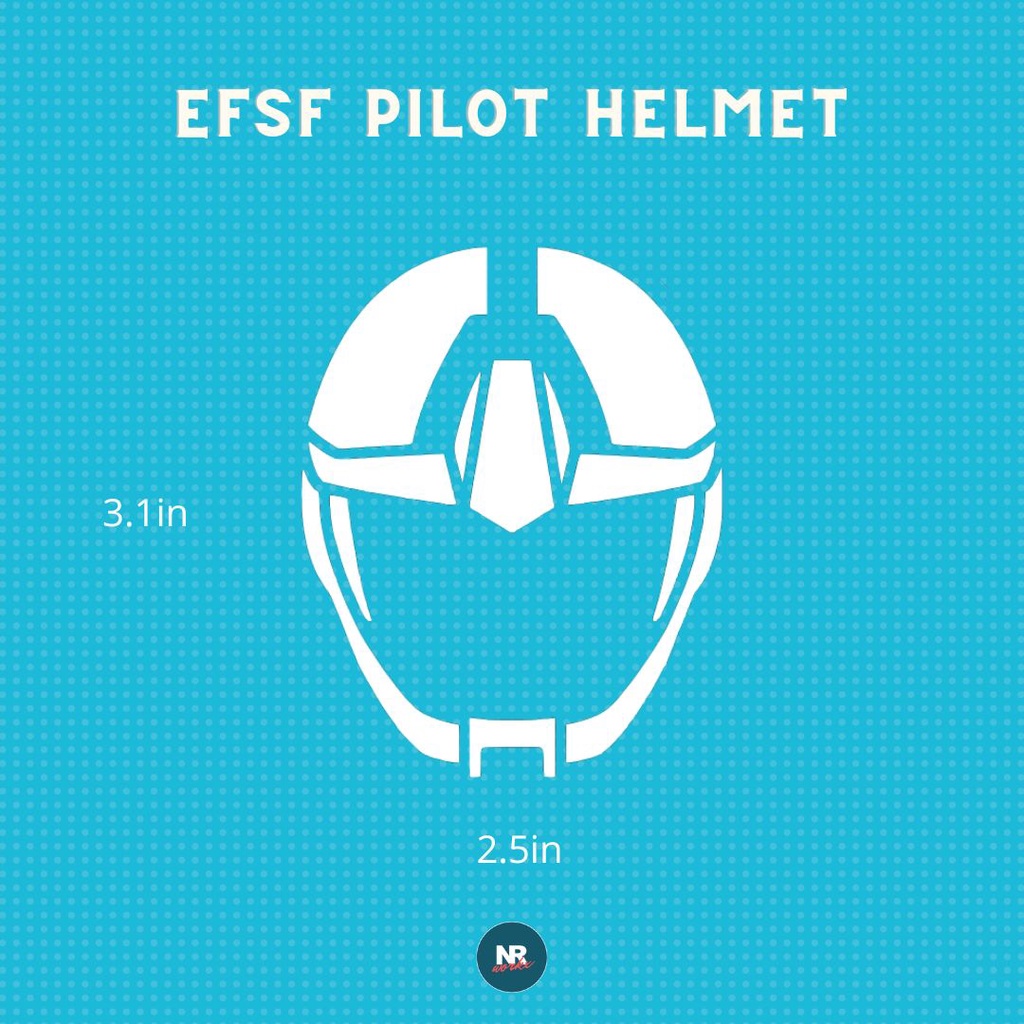 Gundam EFSE Pilot Helmet Vinyl Decal | Shopee Philippines