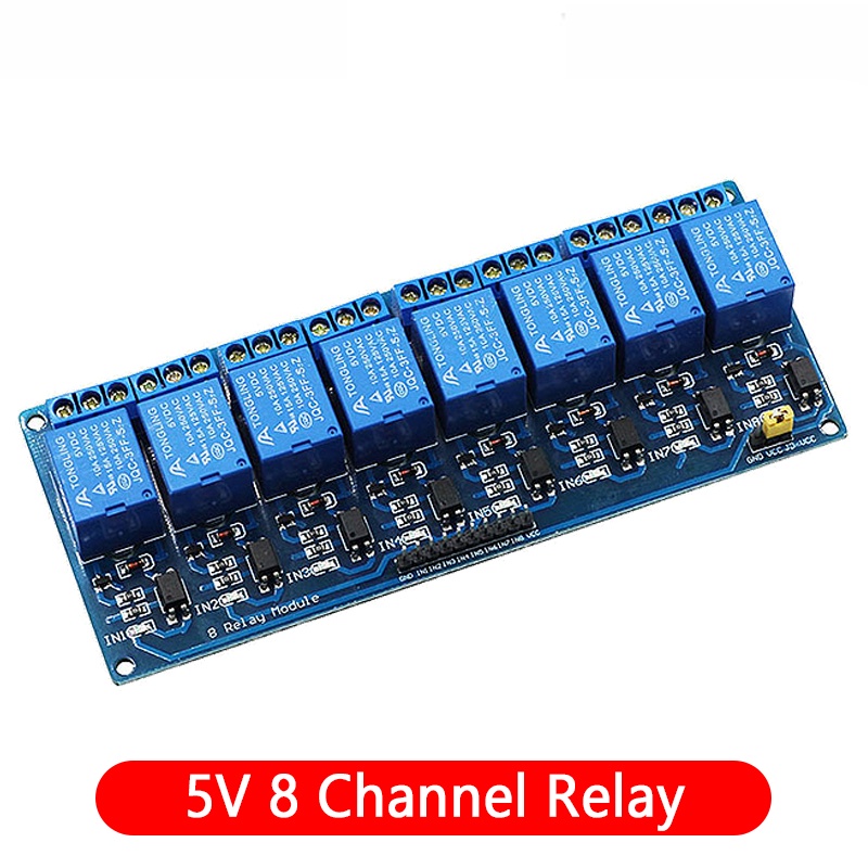 5v 12v 1 2 4 6 8 Way Relay Module for Arduino 1 2 4 6 8 Channel Relay Module with Optocoupler ...