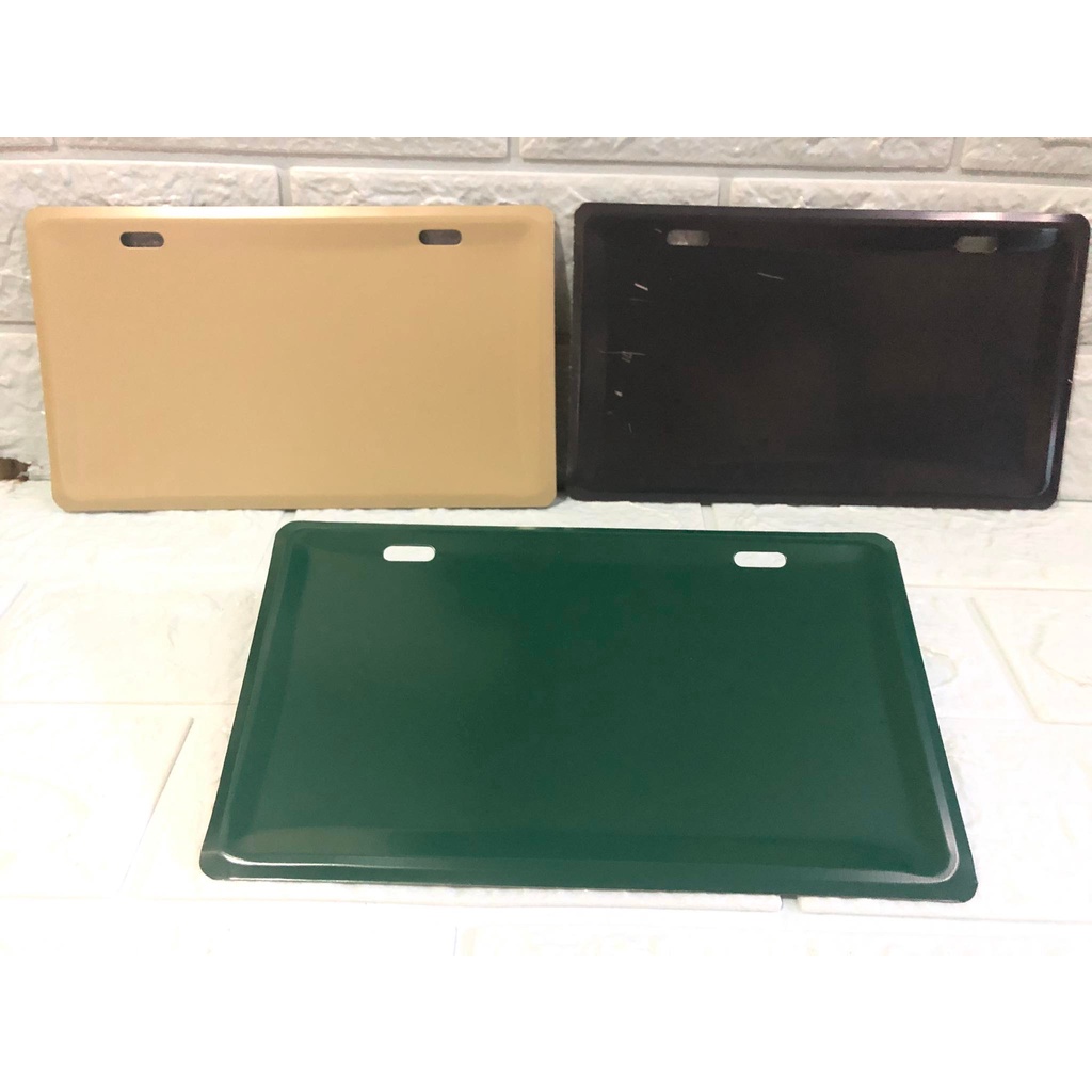 NO STICKER new size mc plate / No sticker / EMBOSSED | Shopee Philippines