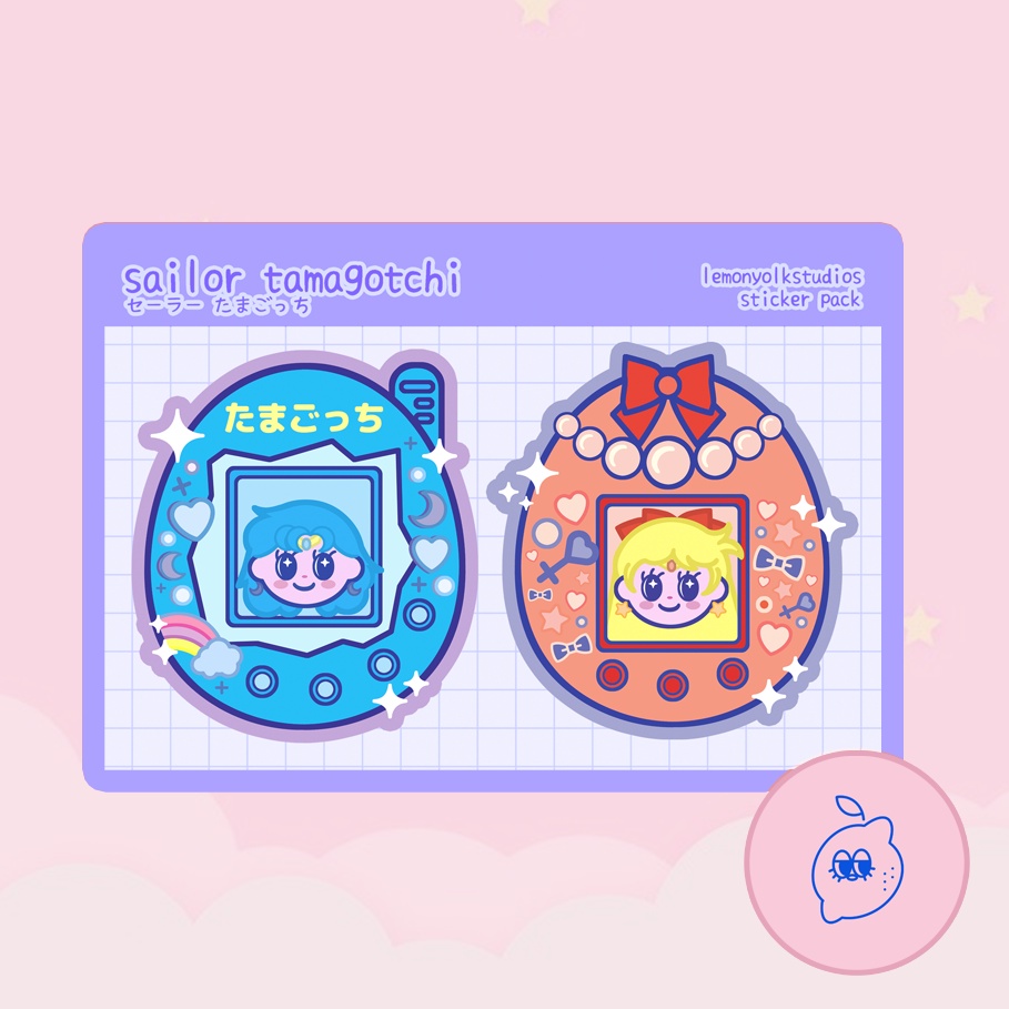 Sailor Moon — "Tamagotchi Sailors" Sailor Mercury & Sailor Venus ...
