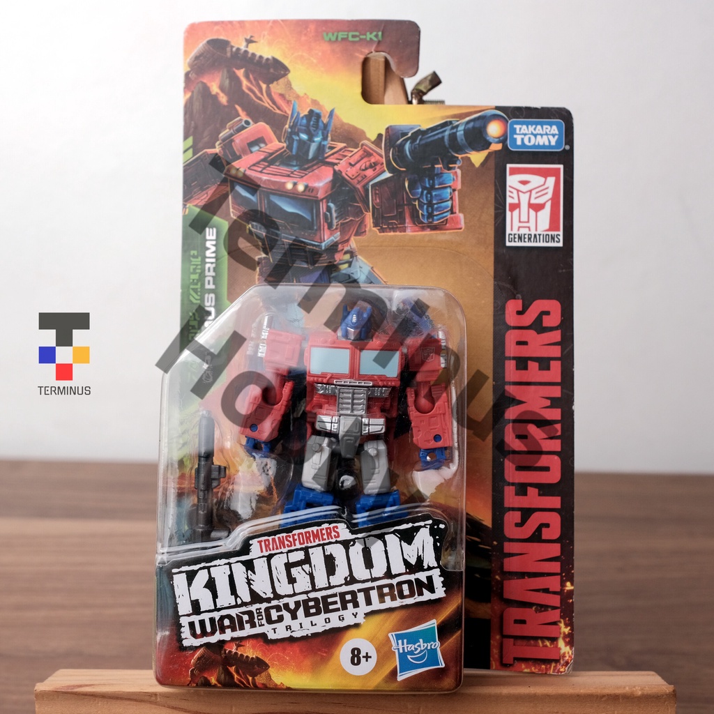Hasbro Transformers War for Cybertron Kingdom Core Class WFC-K1 Optimus ...
