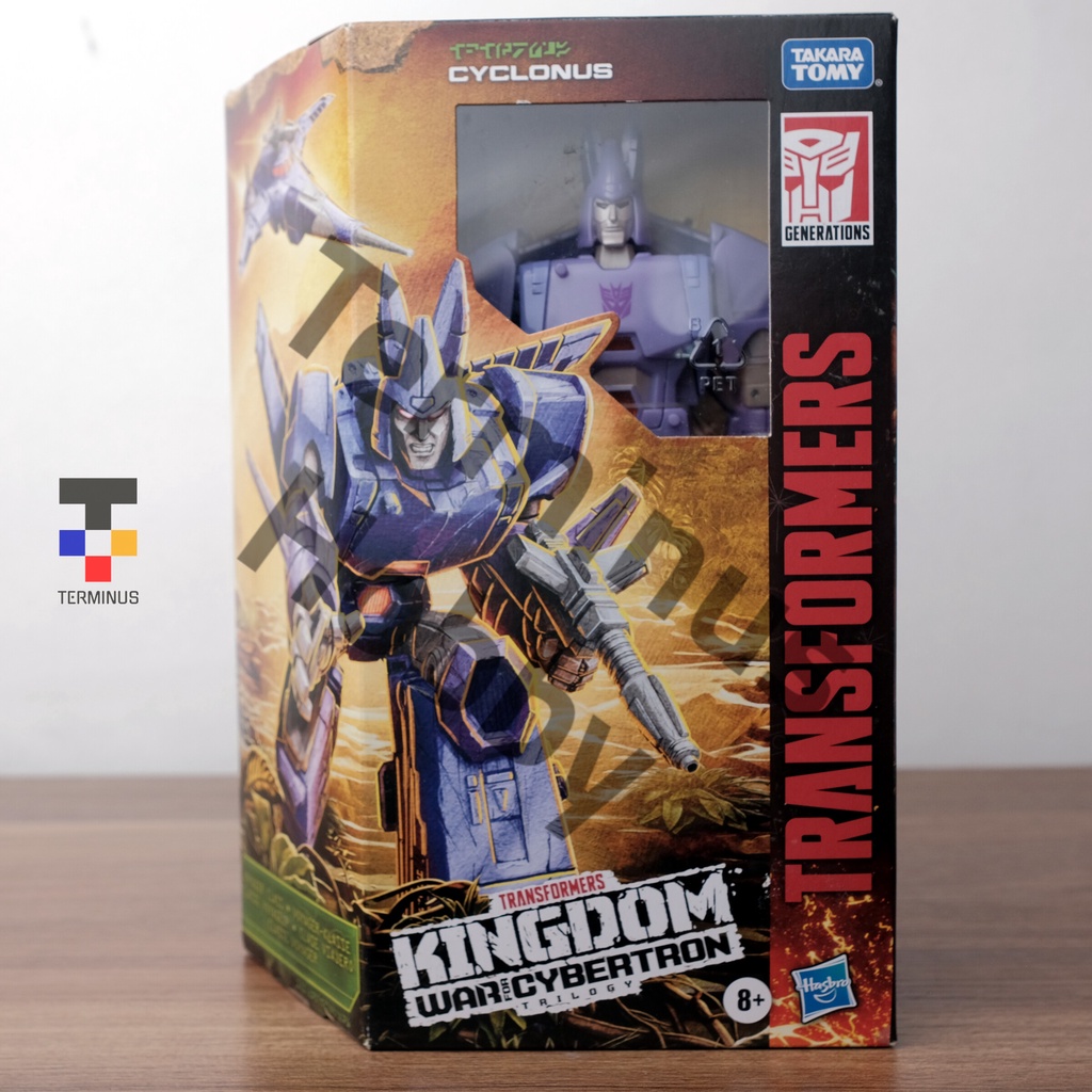 Hasbro Transformers War for Cybertron Kingdom Voyager WFC-K9 Cyclonus ...