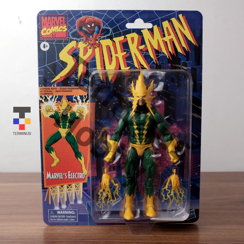 Hasbro Marvel Retro Collection Marvel’s Electro | Shopee Philippines