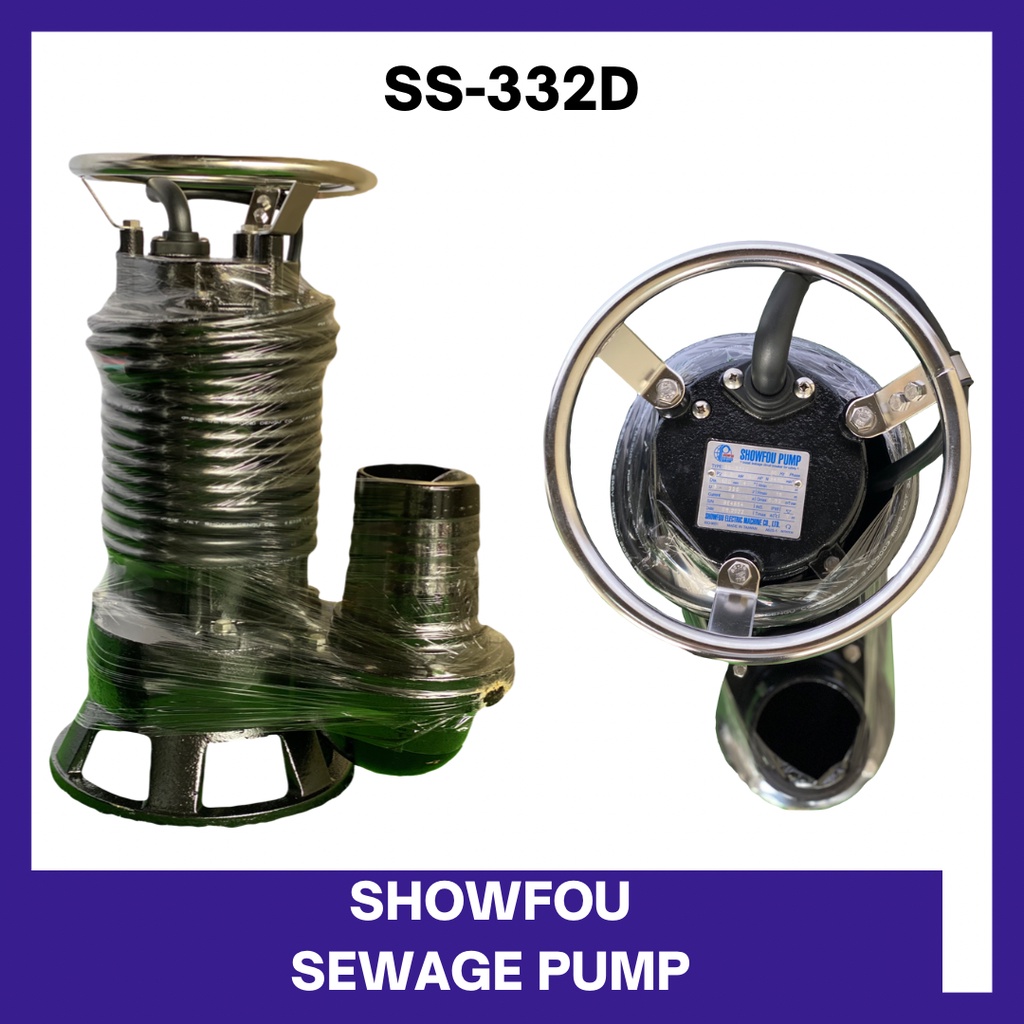 Showfou Sewage Pump (3 HP) | Shopee Philippines