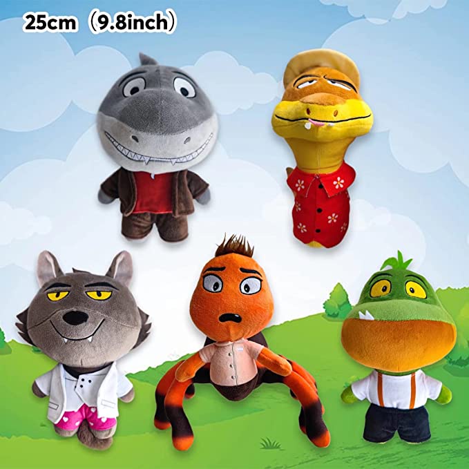 The Bad Guys Plush Toy Hot Animated Movie Cartoon Character Ms ...