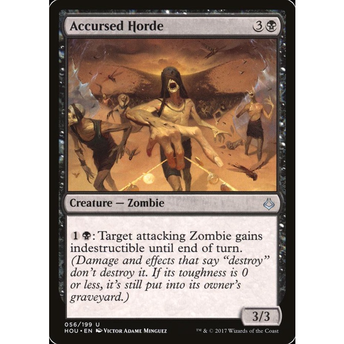 Magic the Gathering | Accursed Horde | Shopee Philippines