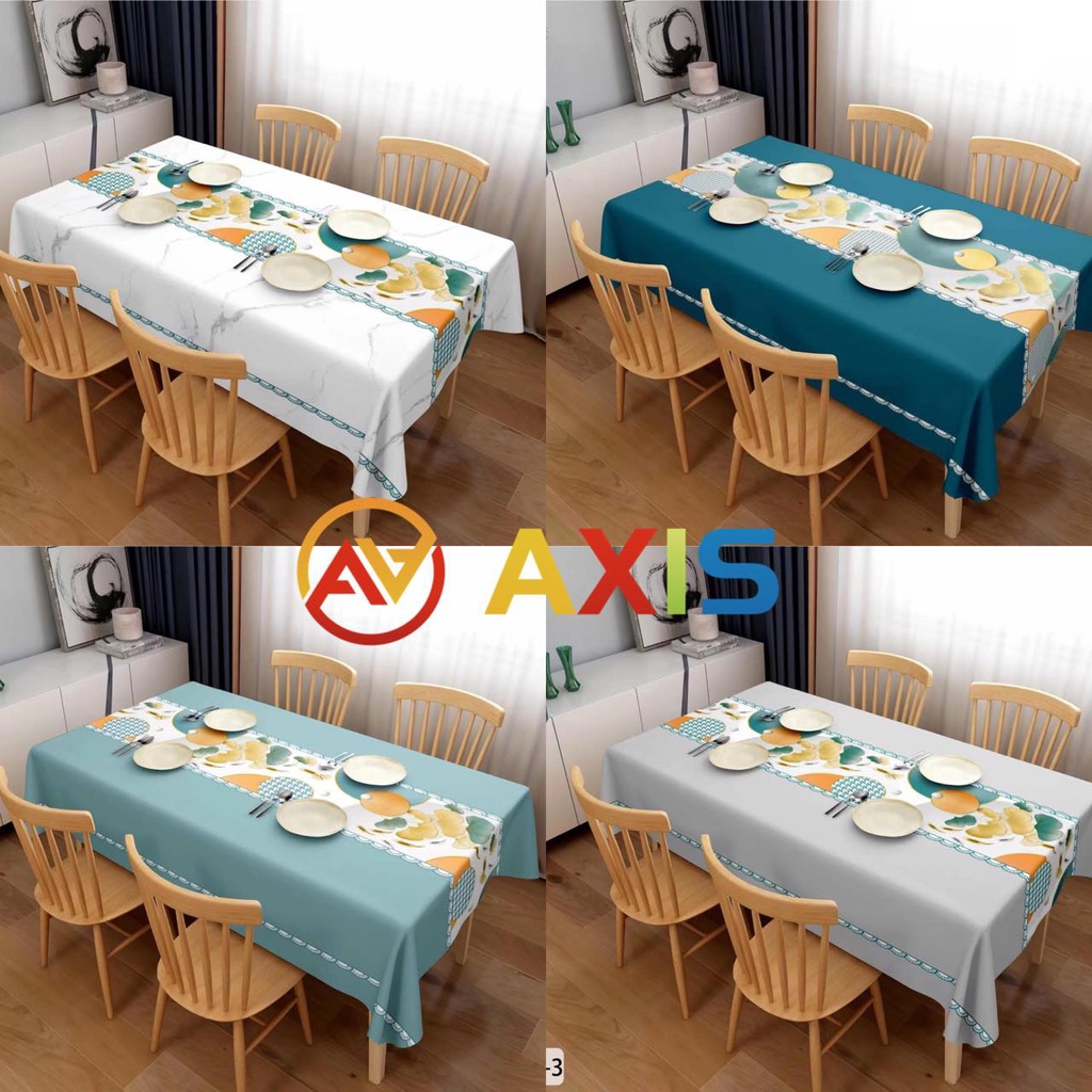 MANTEL Nordic Style Coffee Tablecloth Plastic Disposable Waterproof ...