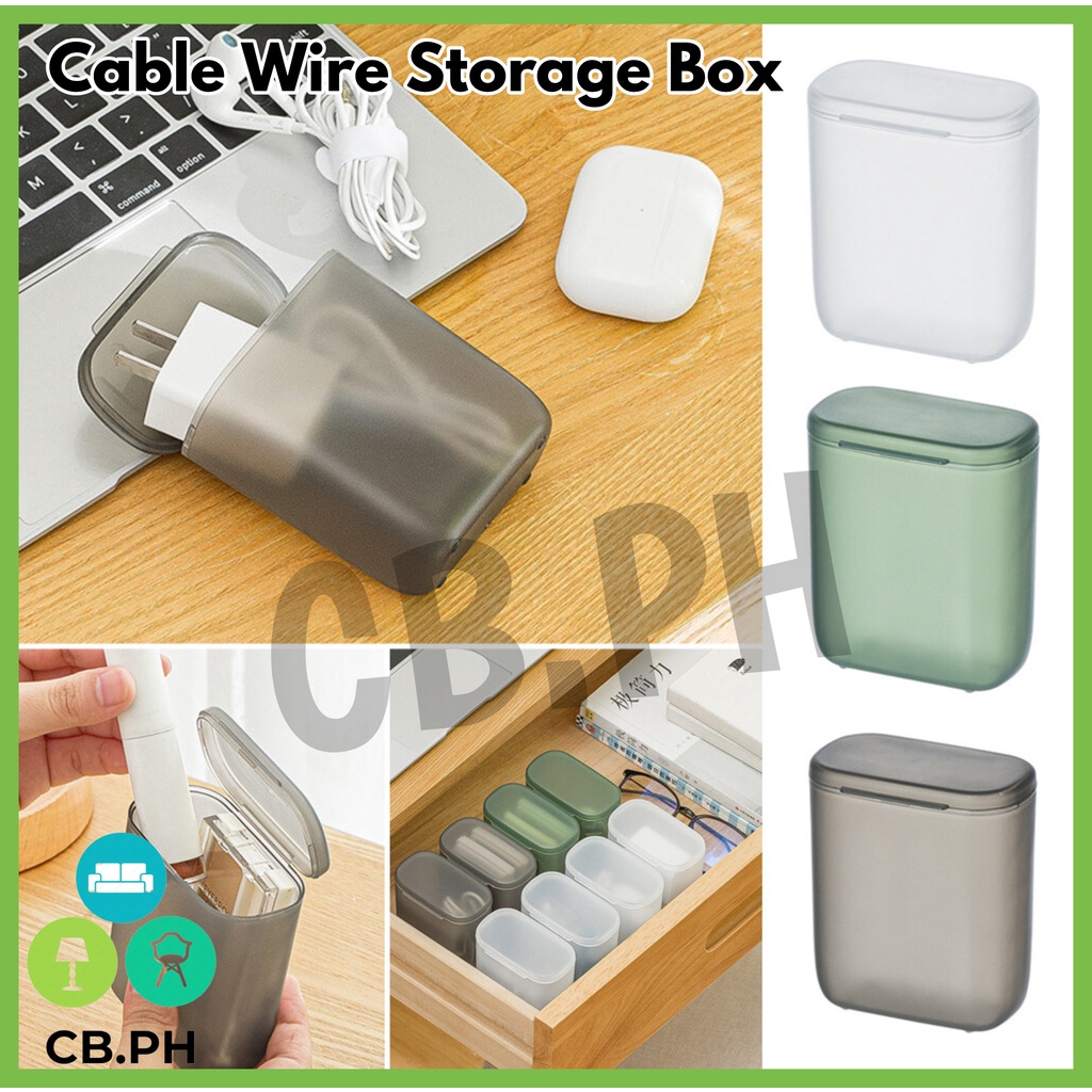 CB.PH Portable Cable Storage Travel Wire Cable Headphone Charger ...