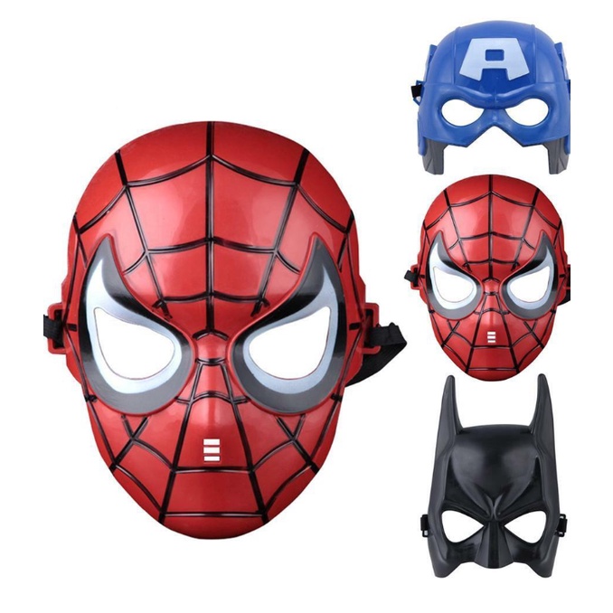 Avengers Superheros Kids Felt Mask Party Gift Hulk Captain American ...