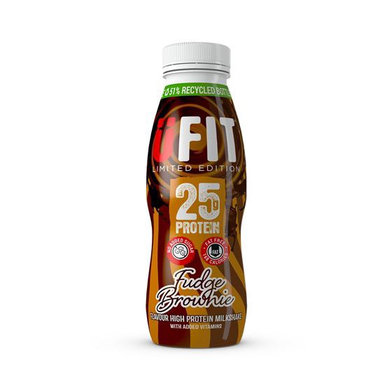UFIT HIGH PROTEIN MILKSHAKE 330 ML FUDGE BROWNIE | Shopee Philippines