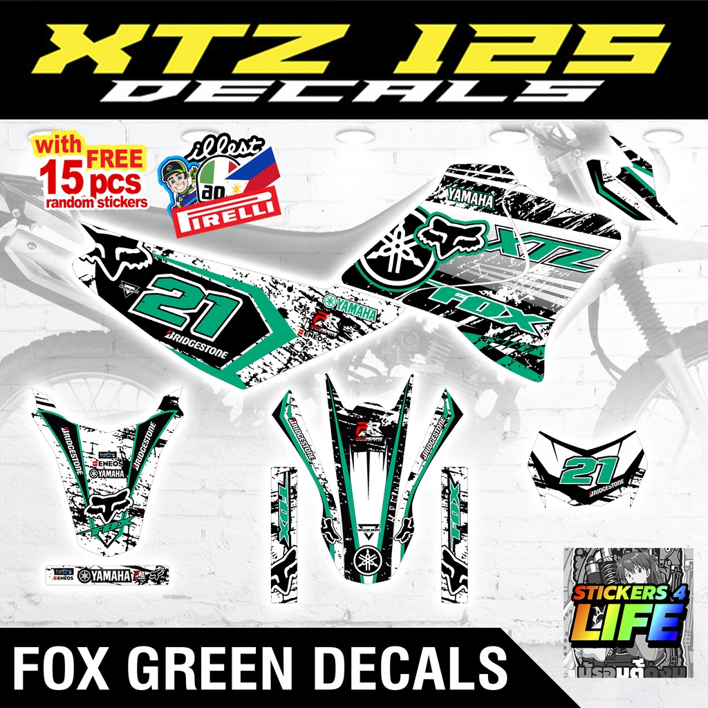 XTZ 125 Decals Full body Sticker SET (with FREEBIES) Batch 2 | Shopee ...