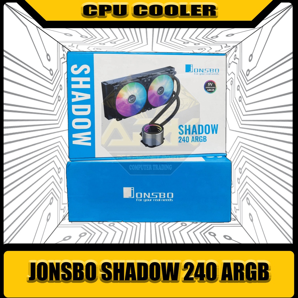 Jonsbo Shadow 240mm ARGB LED AIO | Shopee Philippines