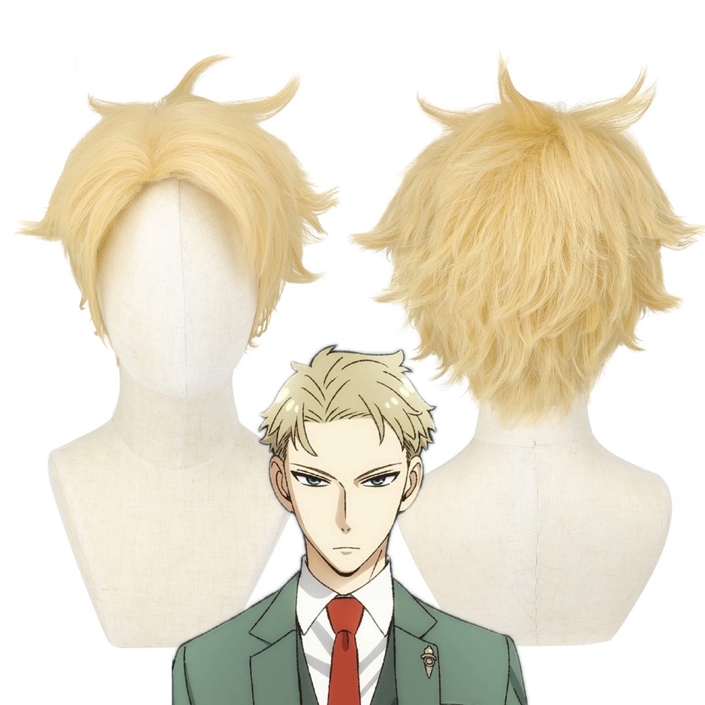 Spy X Family Loid Forger Cosplay Costume Light Green Suit Short Blond ...
