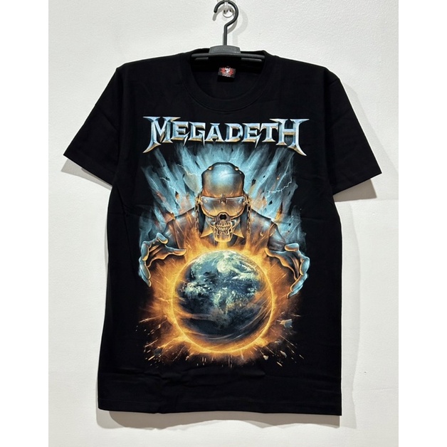 MEGADETH (2) ROCK YEAH BRAND THAILAND TSHIRT | Shopee Philippines