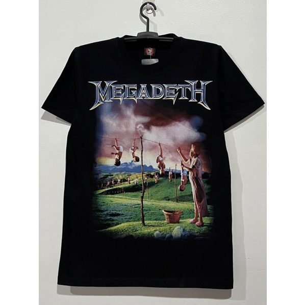 MEGADETH (3) ROCK YEAH BRAND THAILAND TSHIRT | Shopee Philippines