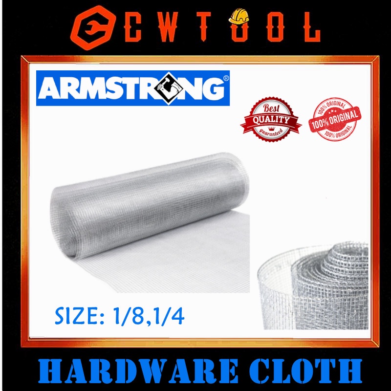ARMSTRONG Hardware Cloth Galvanized | Screen Fine Mesh Wire | Bistayan ...