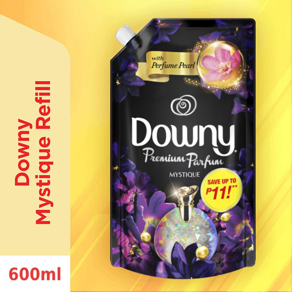 DOWNY FABRIC CONDITIONER MYSTIQUE REFILL POUCH 600ML | Shopee Philippines