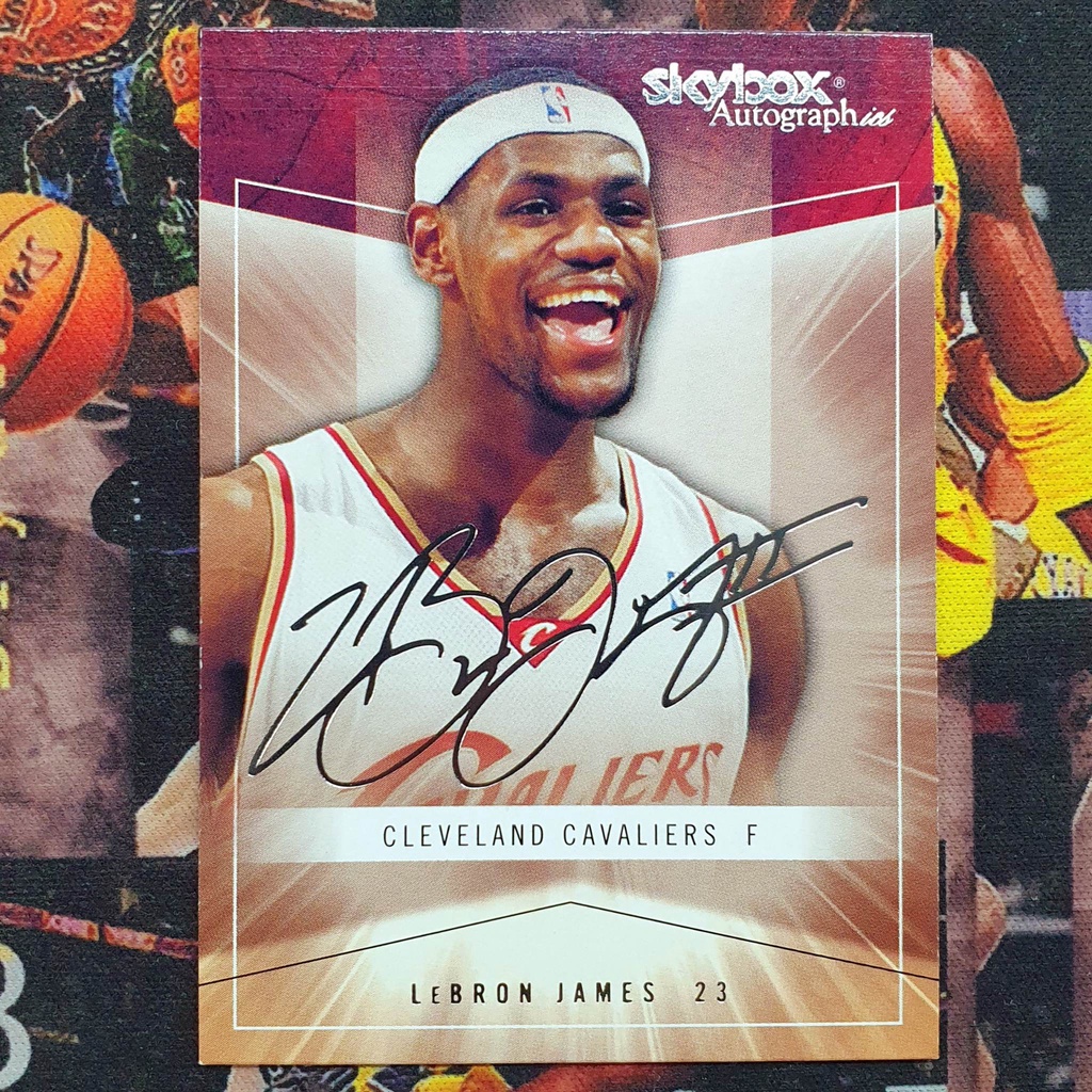 Lebron James 2004-05 Skybox Authographics Facsimile Auto 2nd Year : NBA ...