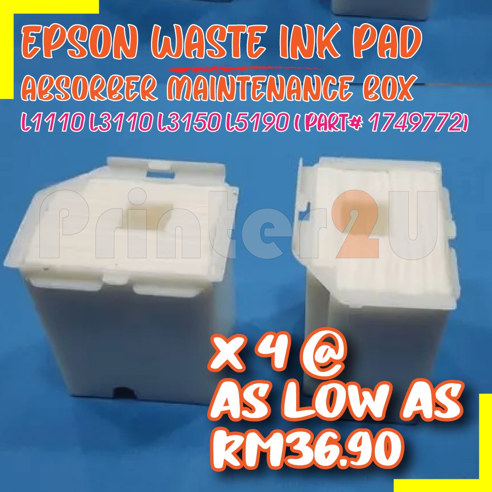 L1110 L3110 L3150 L5190 Epson / Compatible Original Waste Maintenance ...