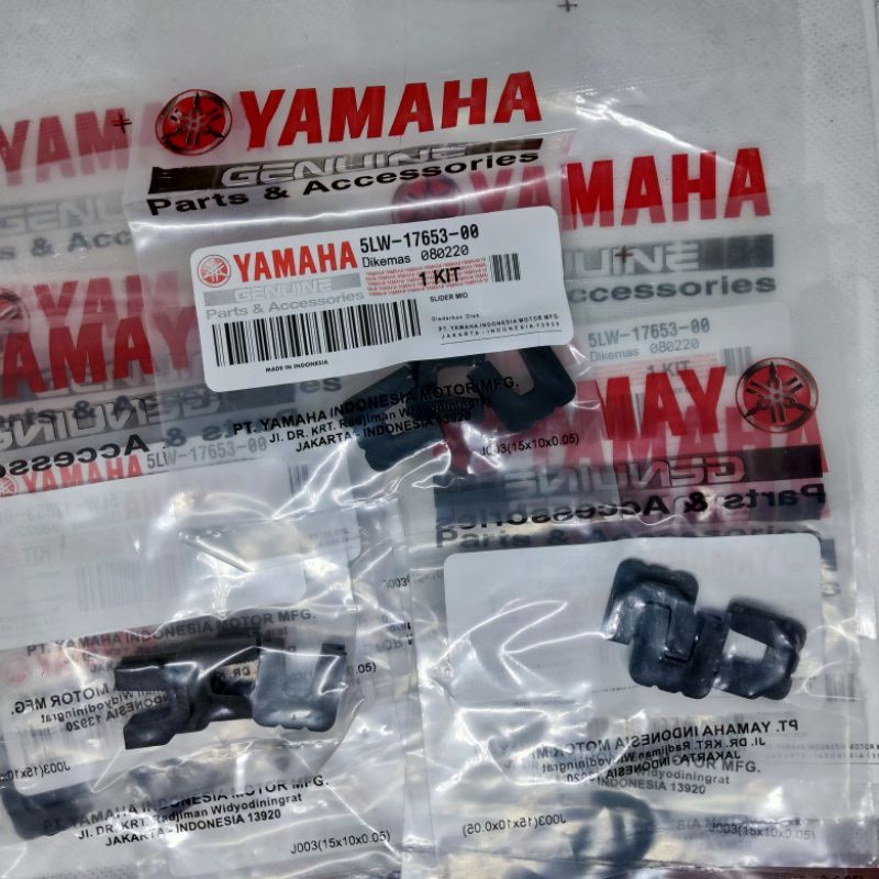 Yamaha MIO Genuine Pulley Slide Slider Piece / Slider ALL Mio (3 piece) | Shopee Philippines