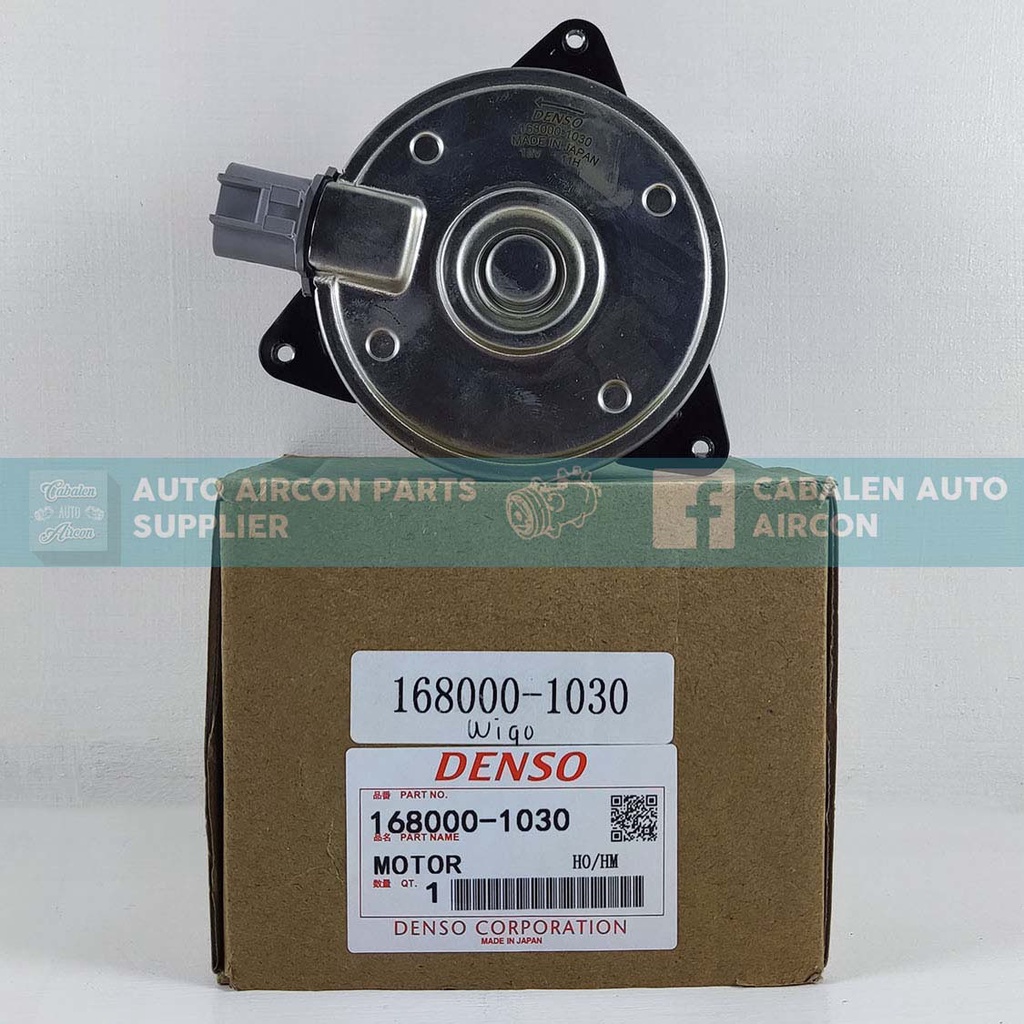 Toyota Wigo | Mitsubishi Mirage Fan Motor Radiator / Condenser 168000 ...