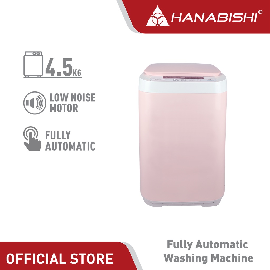 Hanabishi Fully Automatic Washing Machine 4.5KG Capacity HAWBD145 ...