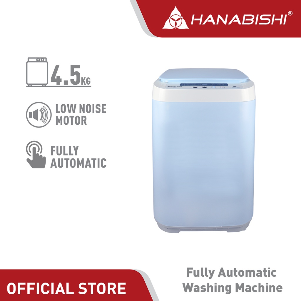 Hanabishi Fully Automatic Washing Machine 4.5KG Capacity HAWBD145 ...