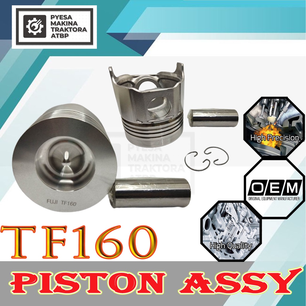 Piston Assy Assembly for TF160 Yanmar Diesel Engine | Shopee Philippines