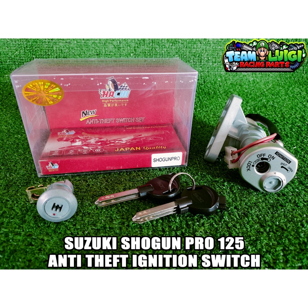 HACHI SUZUKI SHOGUN PRO 125 ANTI THEFT IGNITION SWITCH | Shopee Philippines