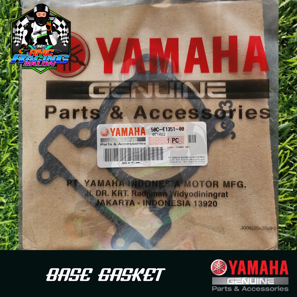 Base Gasket - Yamaha Genuine - 50C-E1351-00 - Sniper 150 | Shopee ...