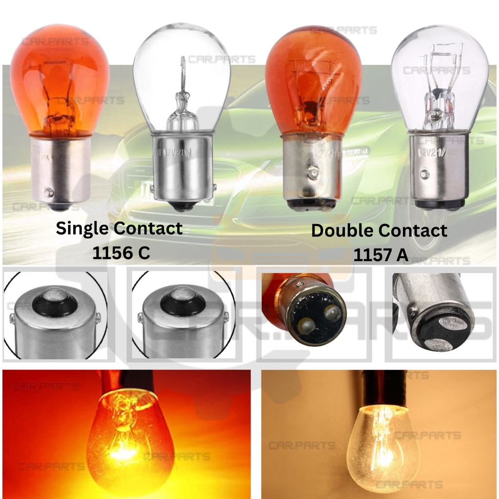 CP 1156 BA15S 1157 BA15D T20 Light Bulb Car Reverse Backup Tail Light ...