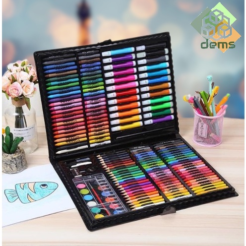 168 PCS NON TOXIC COLORING MATERIAL ART SET COMPLETE ART SUPPLIES FOR ...