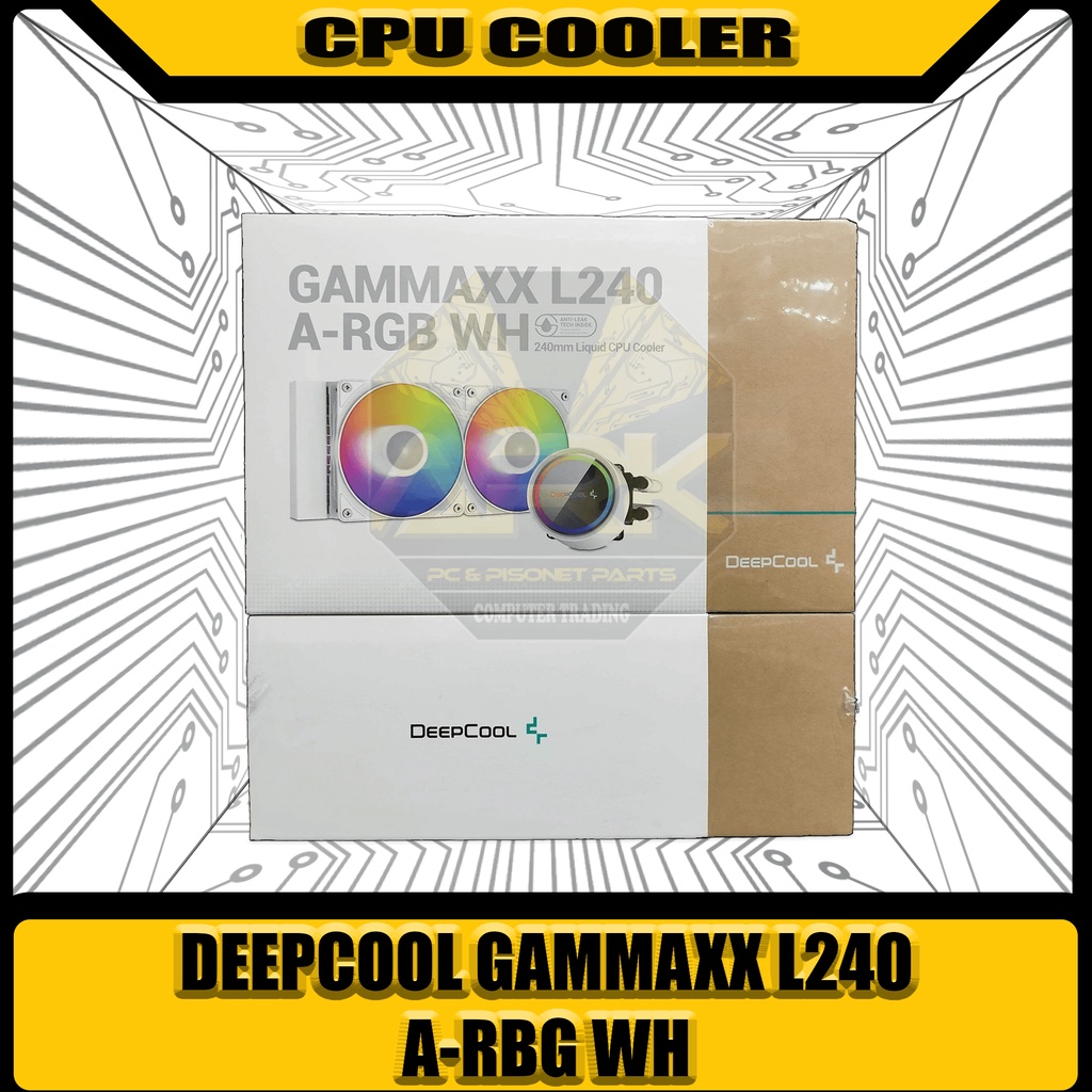 Deepcool GAMMAXX L240 A-RGB WH | Shopee Philippines