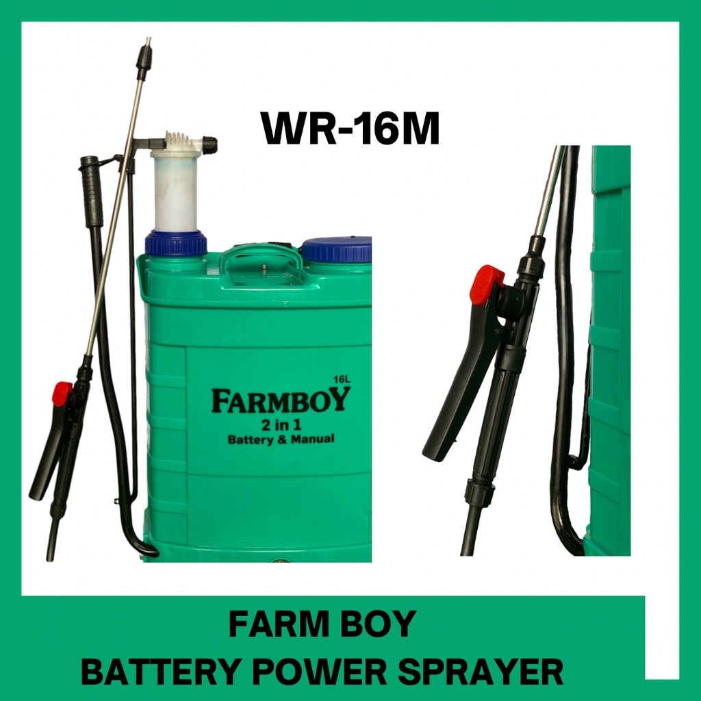 Farmboy Battery Power Sprayer | Shopee Philippines