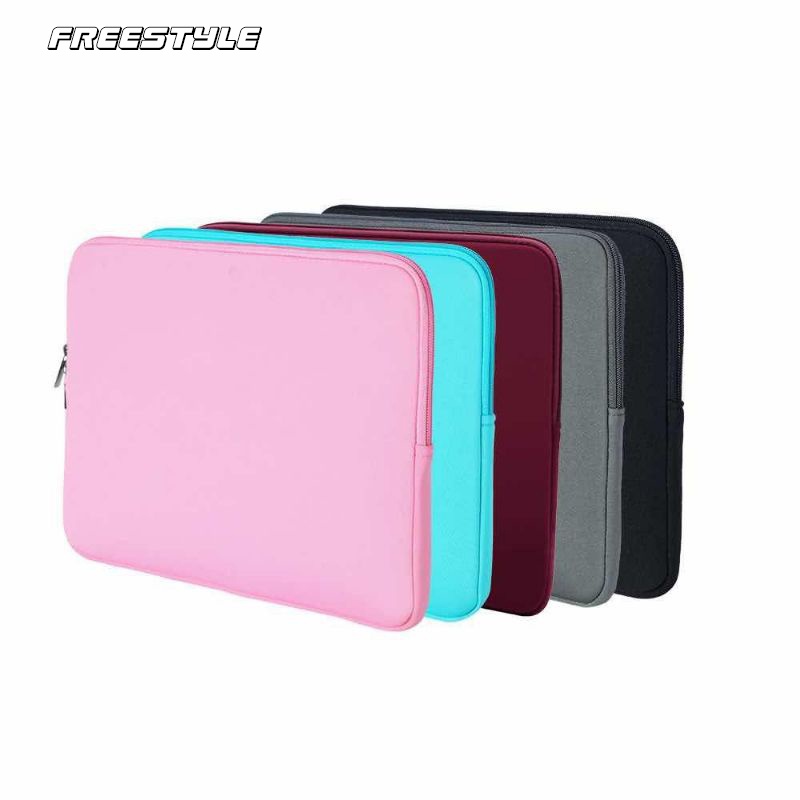 Laptop Half Pouch 13 14 15 inch Zipper Soft Sleeve Case Cover | Shopee ...