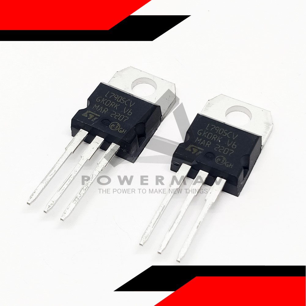 2pcs L7905 Voltage regulator lm7905 ka7905 Voltage Regulators Linear ...