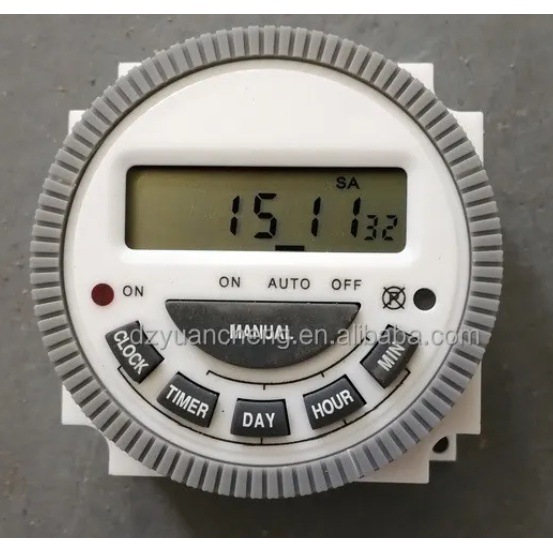 [DONZ] 24 Hours Weekly Time Switch TM619 Digital Programmable Timer ...
